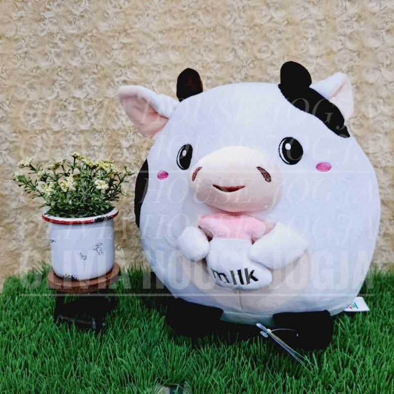 Jual Boneka Sapi Susu Boneka Sapi Lonceng Boneka Sapi Bulat Boneka Sapi ...
