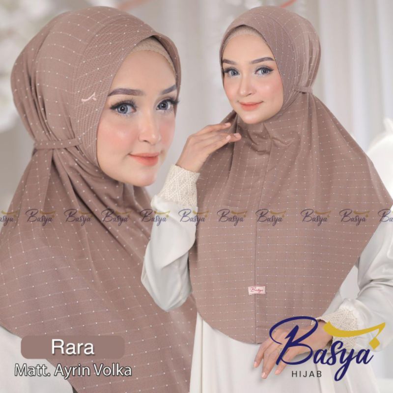 Jual ** Basya Hijab ** Bergo Pad Rara Original Basya Hijab | Shopee ...