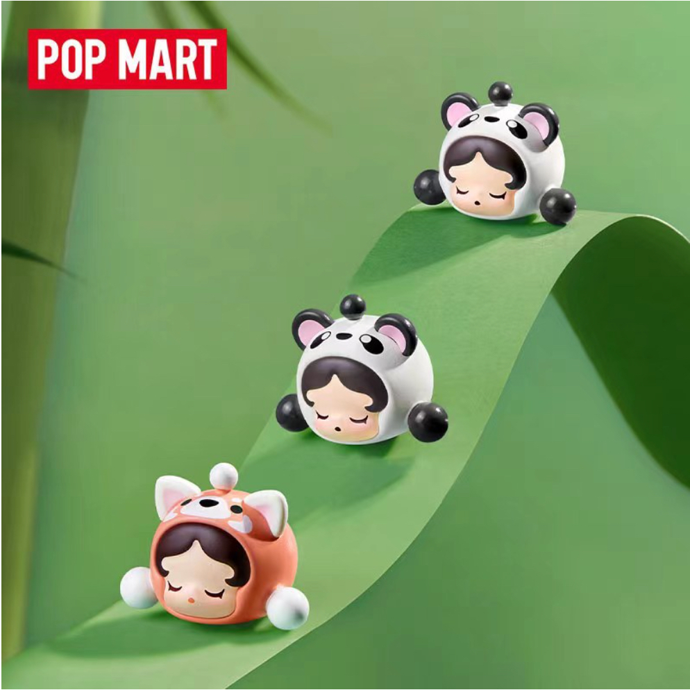 Jual POPMART Pop Bean Fox & Panda Skullpanda | Shopee Indonesia