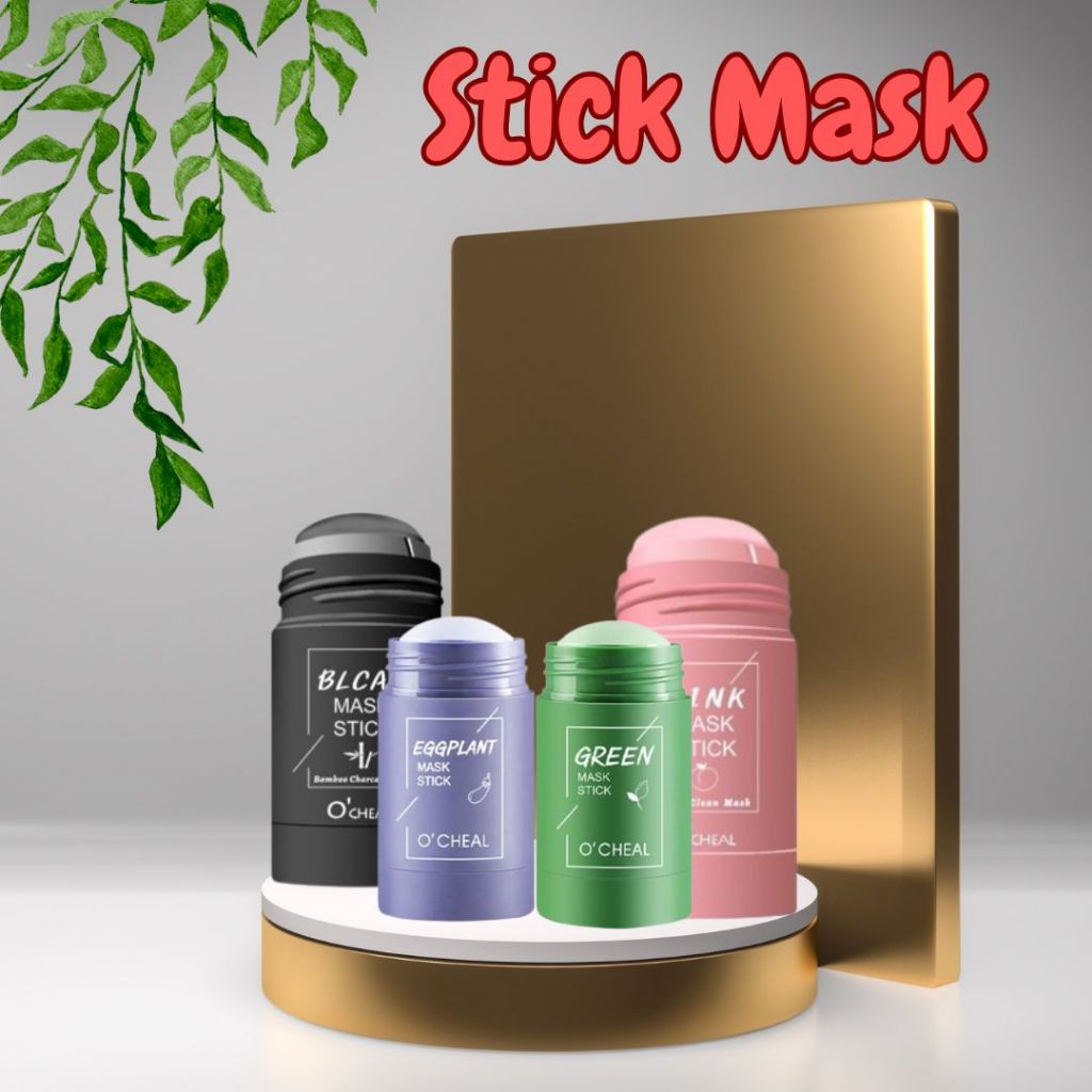 Jual LAGI VIRAL !!! O'cheal Stick Mask Clay Mask Masker Stick Masker ...