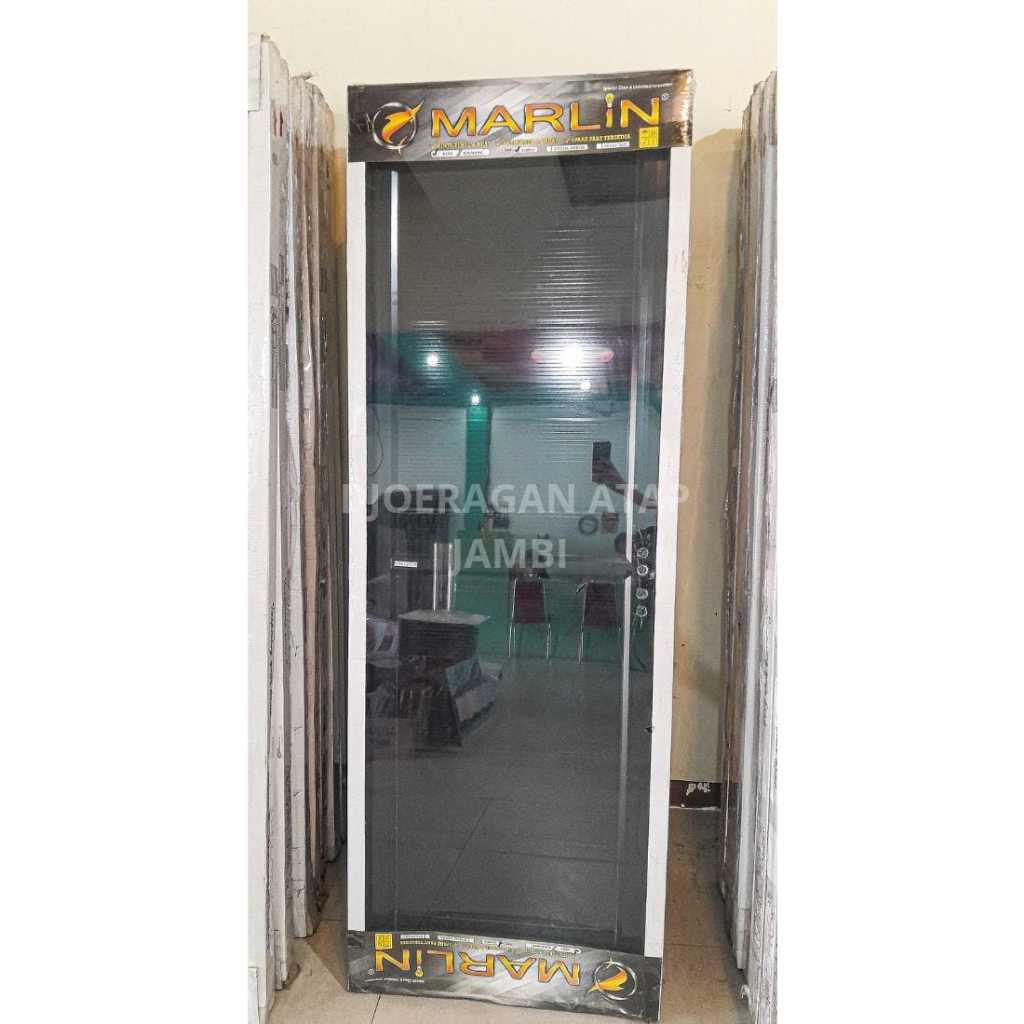 Jual Pintu PVC Tebal PLATINUM Special Edition 70x200 -- MARLIN BLACK ...