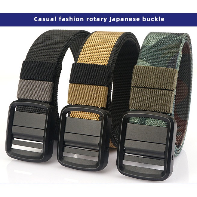 Jual KIAMA - Sabuk Gesper Ikat Pinggang Full Hitam Formal Casual ...