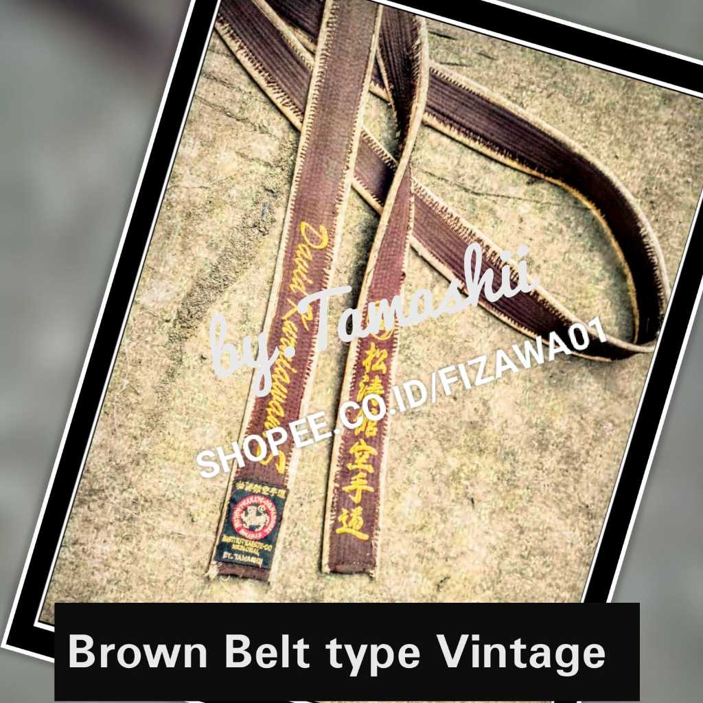 Jual Tamashii Sabuk Coklat Type Vintage Full Katun Tebal Berkualitas ...
