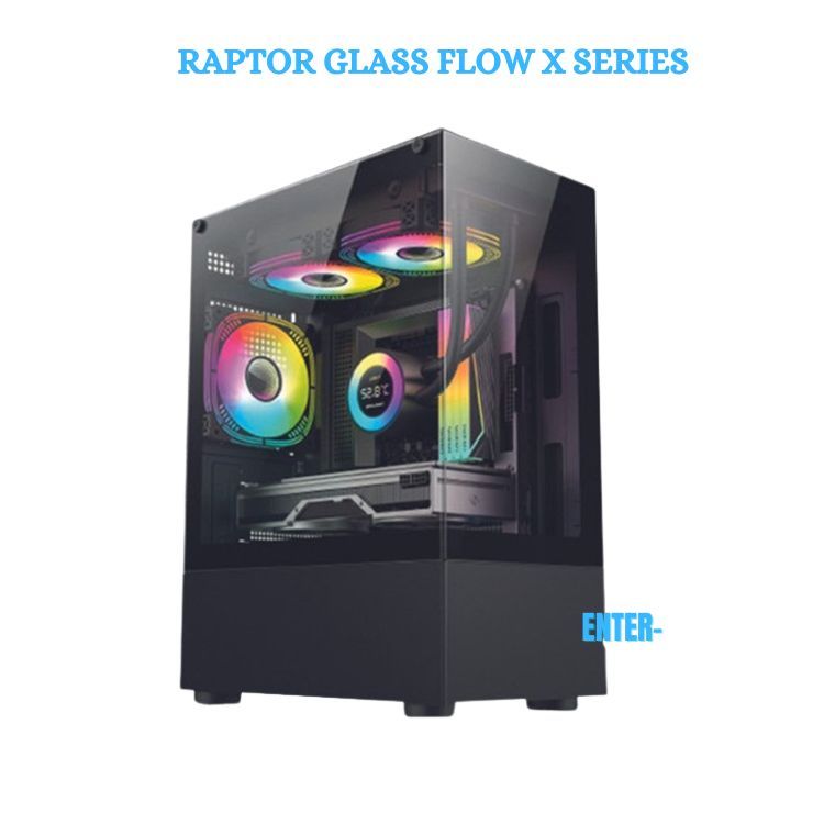 Jual Casing RAPTOR Glass flow X Series - ATX | Shopee Indonesia