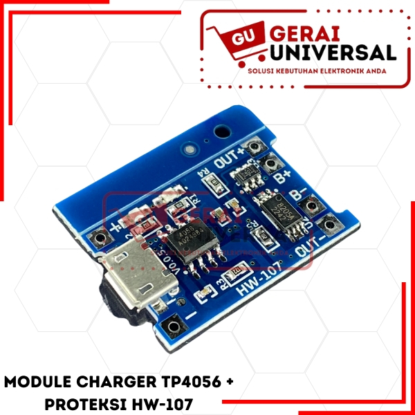 Jual TP4056 Micro USB Charging Module 18650 Lithium HW-167 | Shopee ...
