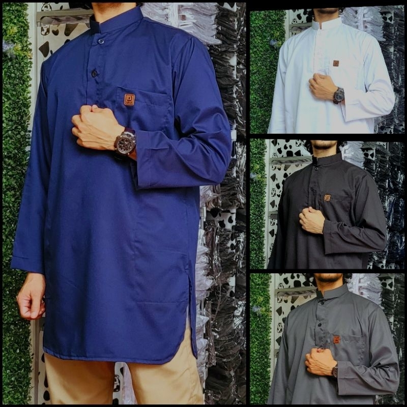 Jual Baju koko pakistan gamis pakistan polos koko kurta | Shopee Indonesia