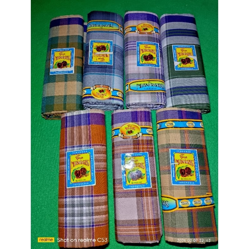 Jual Sarung jadul, sarung legendaris sarung cap Manggis | Shopee Indonesia