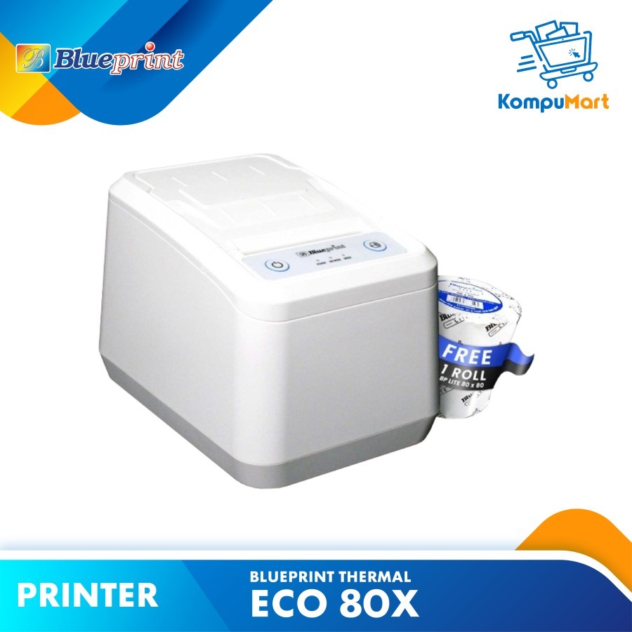Jual Printer Thermal Dekstop 80 mm BLUEPRINT ECO80X / ECO 80X USB ...