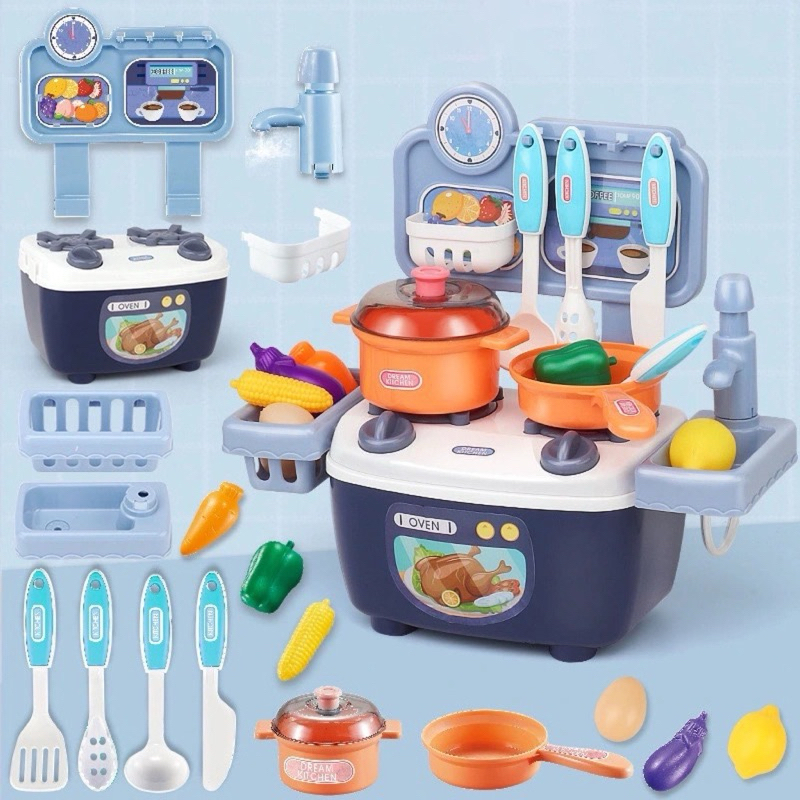 Jual Mainan Dapur Anak Kitchen Set Masak masakan mainan dapur Cooking ...