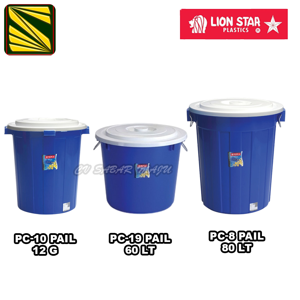 Jual Lionstar Ember Besar + Tutup Tebal, Tong Air + Tutup | Shopee ...