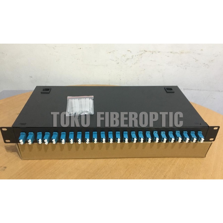Jual OTB 48 port rackmount LC singlemode /ODF 48 port LC | Shopee Indonesia