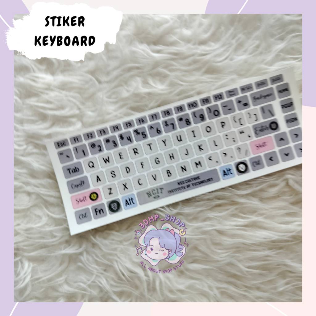 Jual STIKER KEYBOARD CUSTOM KPOP BLACKPINK STRAY KIDS NCT 127 NARUTO ...
