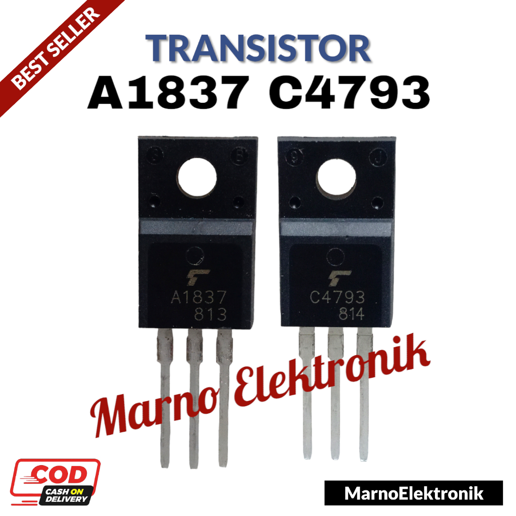 Jual TRANSISTOR TR A1837 C4793 A 1837 C 4793 1 SET ASLI ORIGINAL ORI ...