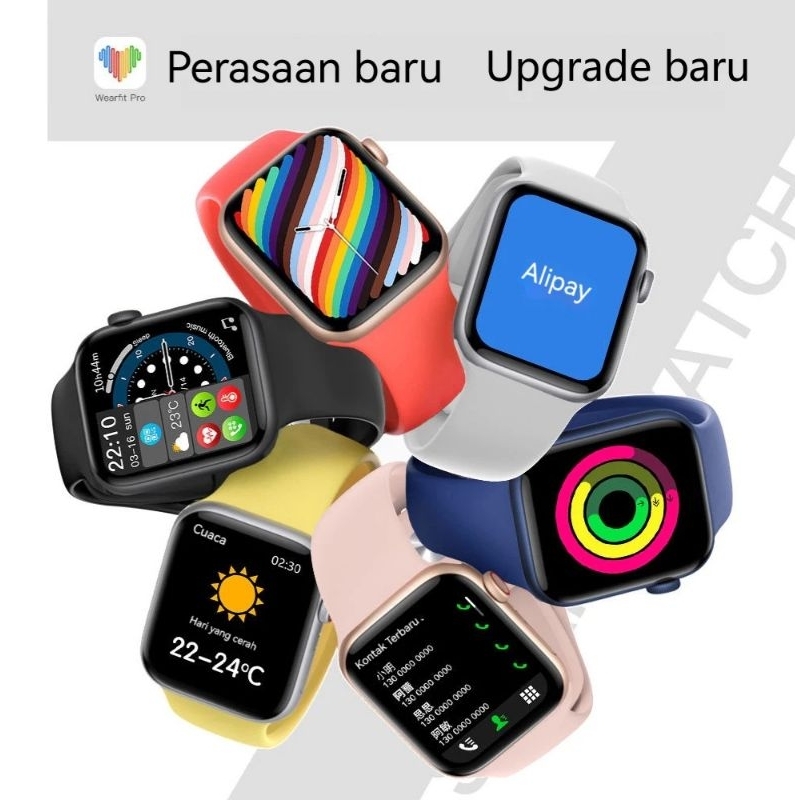 Jual Smartwatch T500 Layar Sentuh Ganti Walpaper Bluethooth / Jam ...