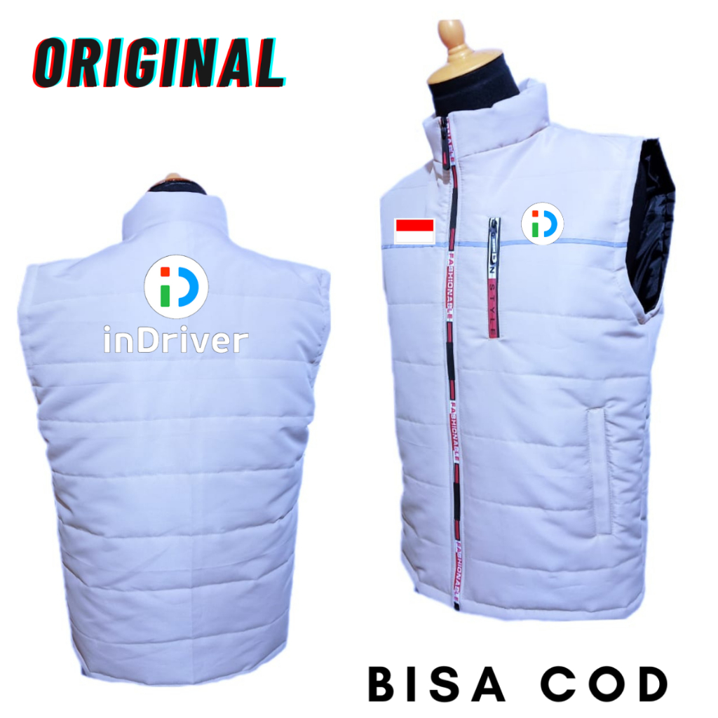 Jual ROMPI inDriver TERBARU / Rompi Drill / Rompi Motor Pelindung Dada ...