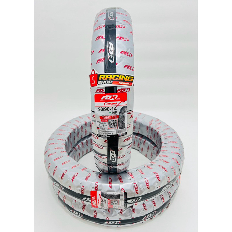 Jual BAN FDR TUBELESS RING 14 FDR FLEMINO 90/90-14 100/90-14 BAN DEPAN ...