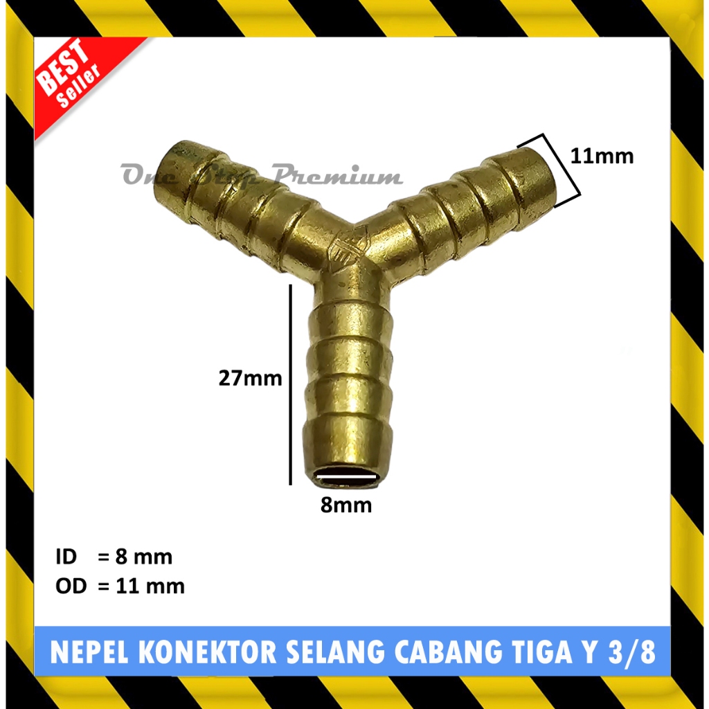 Jual HOSE CONNECTOR KONEKTOR NEPEL KUNINGAN SAMBUNGAN PENYAMBUNG SELANG ...