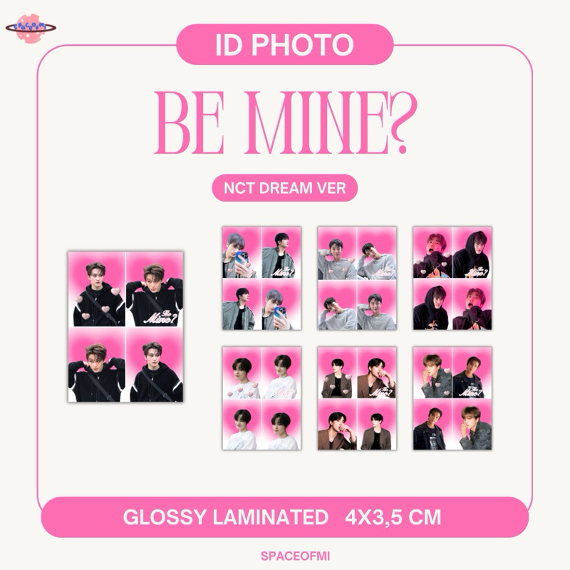 Jual [MIN BELI 2 PCS] BE MINE? - ID PHOTO 4 CUTS NCT DREAM | MARK JENO ...