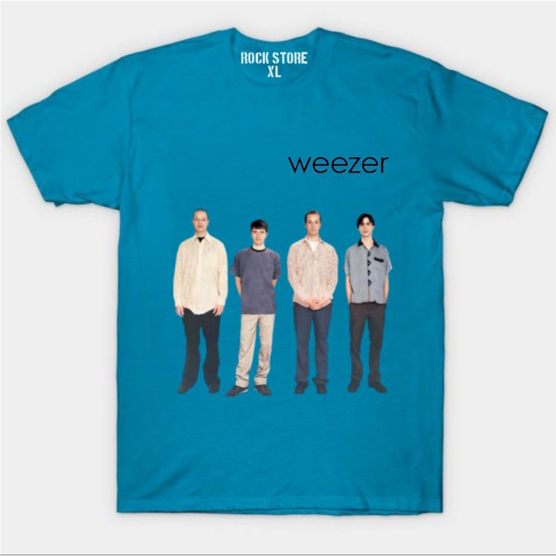 Jual Tshirt Weezer blue album 1994 Premium | Shopee Indonesia