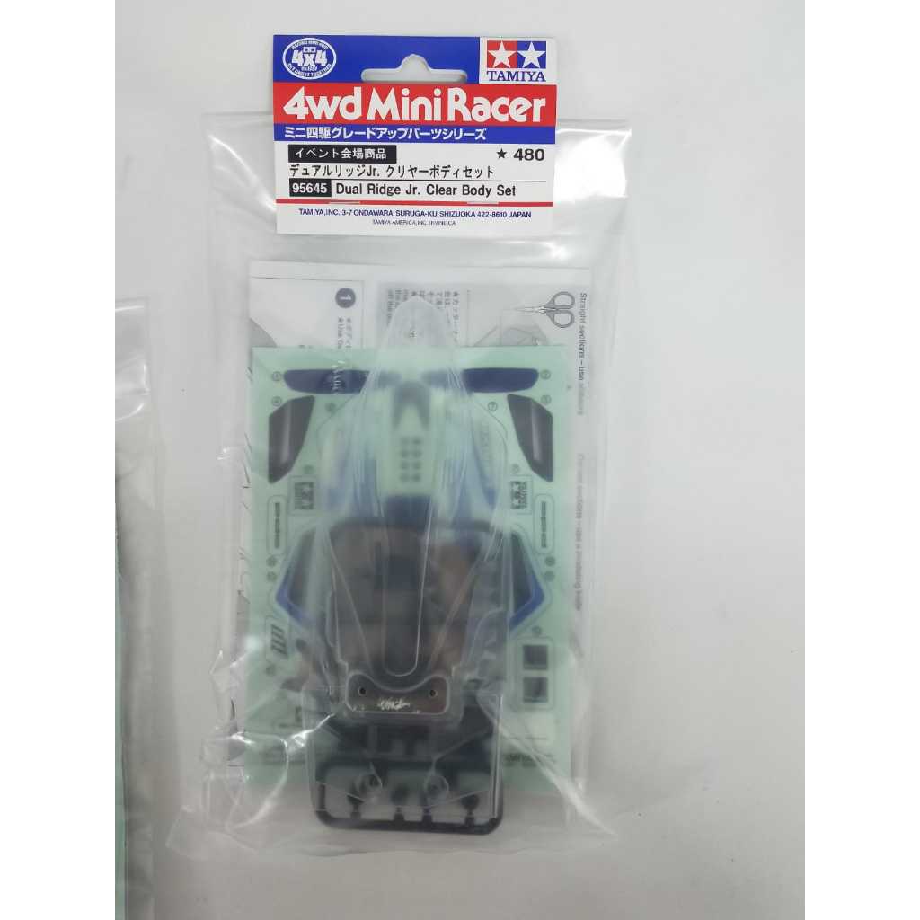 Jual Tamiya 95645 Dual Ridge Jr. Clear Body Set | Shopee Indonesia