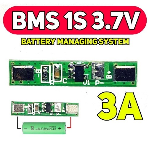 Jual Modul BMS 1S Charger Baterai Lithium 3A Module Battery Charger Li ...