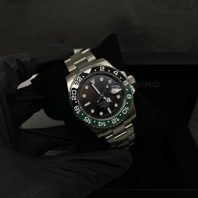 Jual Jam Tangan Seiko Mod Sprite Oyster NH35 Automatic Watch Seikolex ...