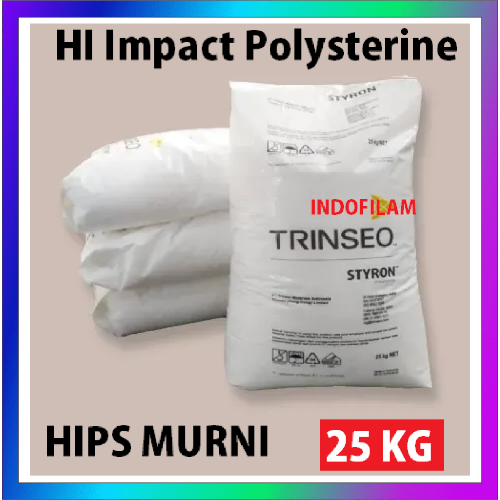 Jual BIJI PLASTIK HI PS HIPS 1 ZAK 25 KG KARUNG HIGH Impact Polysterine ...