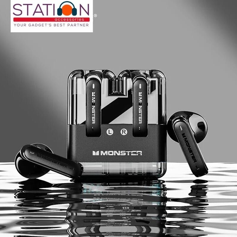 Jual Monster TWS XKT12 Bluetooth Earbuds Wireless Gaming | Shopee Indonesia