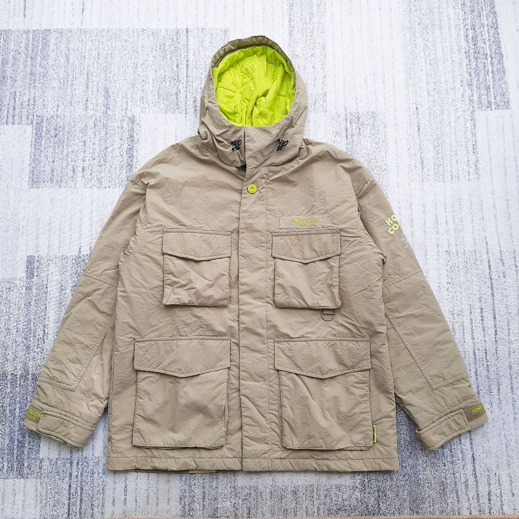 Jual GU x Studio Seven x Honest College Parka Jacket Jaket Outdoor ...
