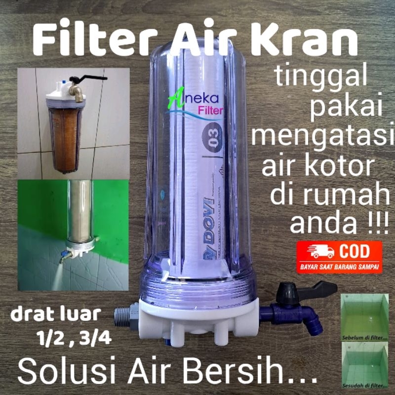 Jual filter air kran kamar mandi nanotec | Shopee Indonesia