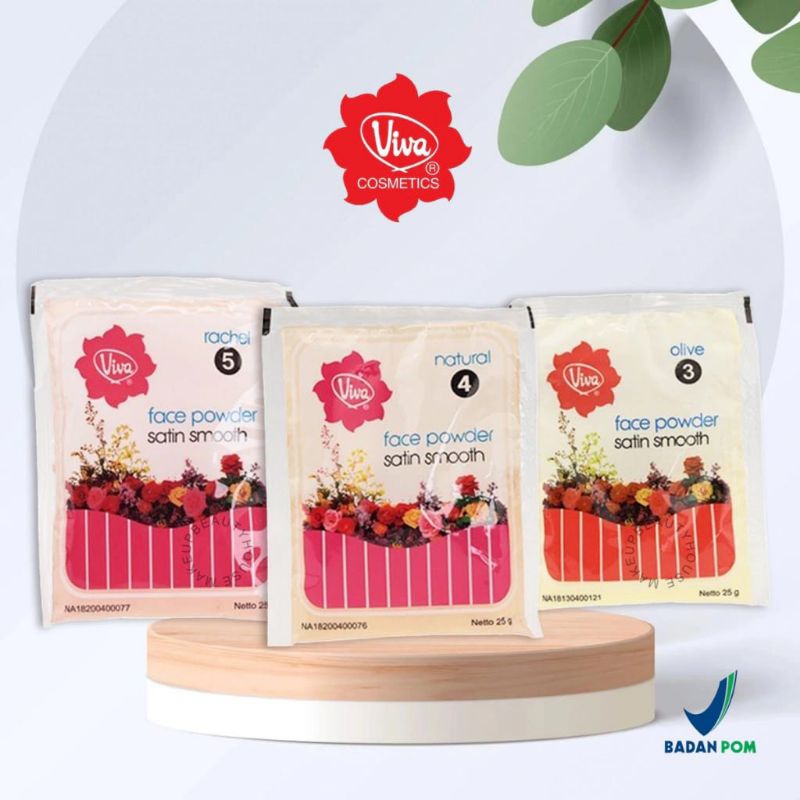 Jual VIVA Bedak Tabur - Face Powder - Satin Smooth Refill Sachet ...