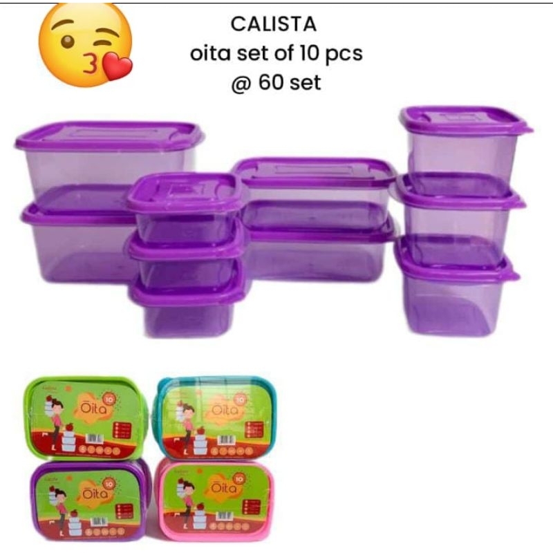 Jual SET CALISTA UNGU ISI 10 PCS | Shopee Indonesia