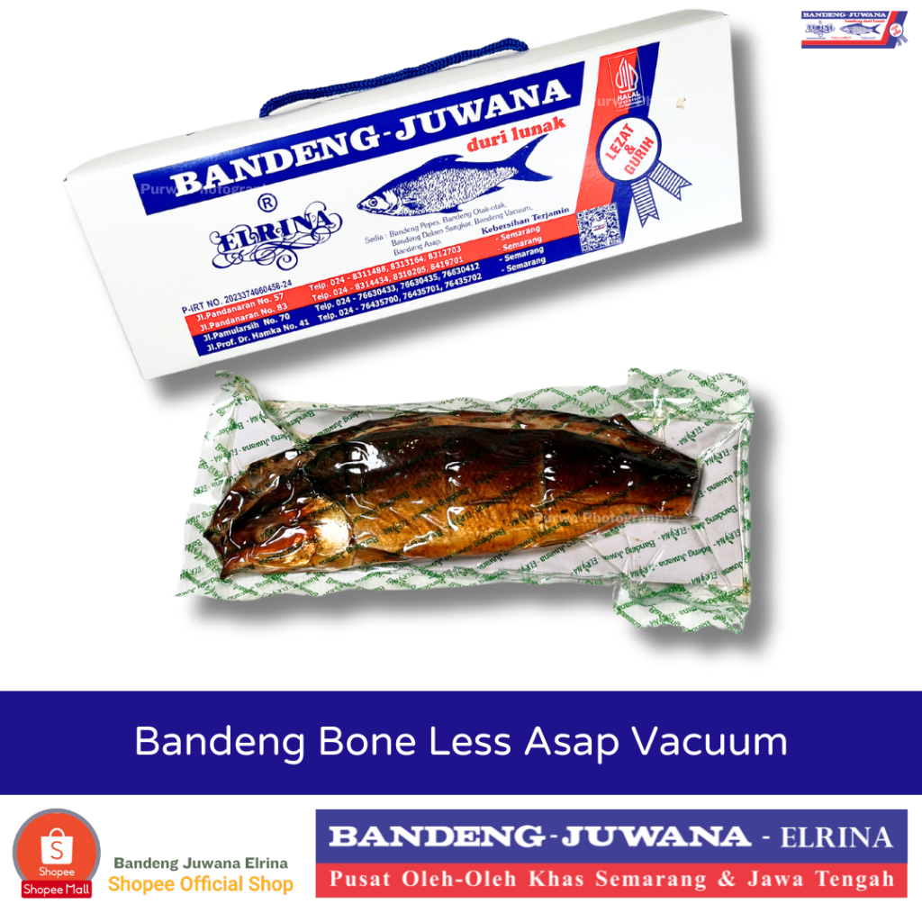 Jual Bandeng Bone Less Asap Vacuum 1 ekor | Shopee Indonesia
