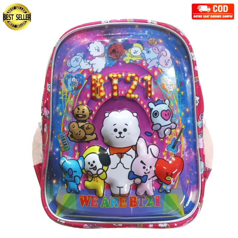 Jual TAS KARAKTER ANAK SD TK DAN PAUD 3D BER LED (DUA RUANG) | Shopee Indonesia