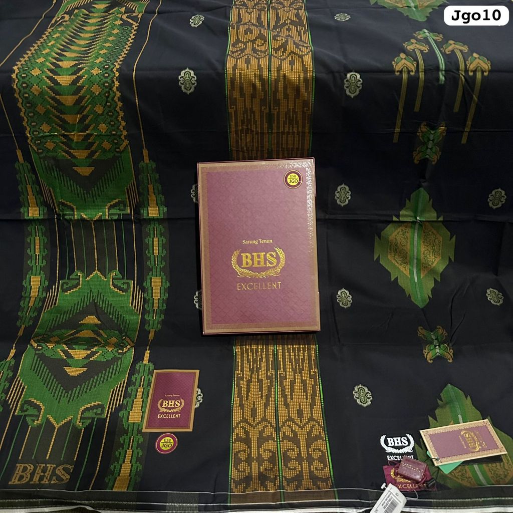 Jual Sarung BHS Excellent JACQUARD Gold Motif E58 JGO Original Full ...
