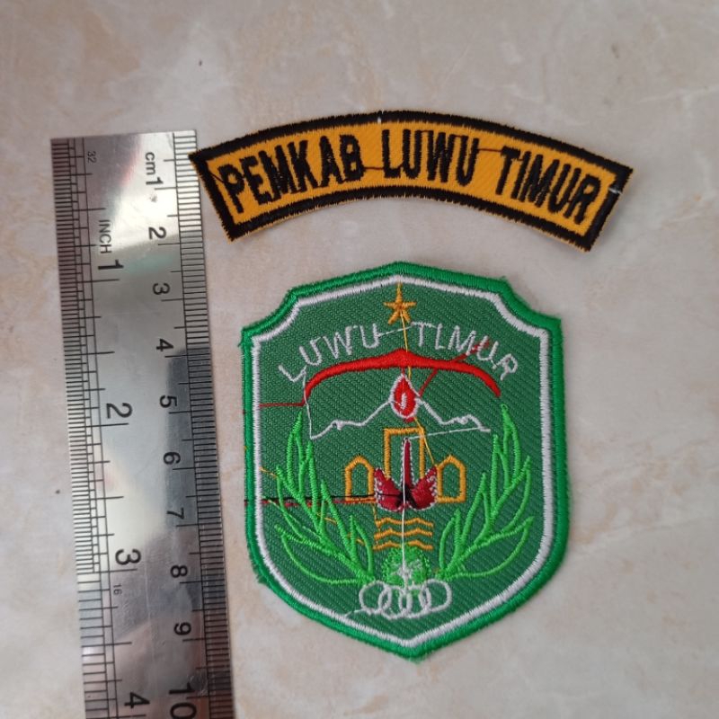 Jual Set Bordir Badge Lambang Logo Kabupaten Luwu Timur | Shopee Indonesia