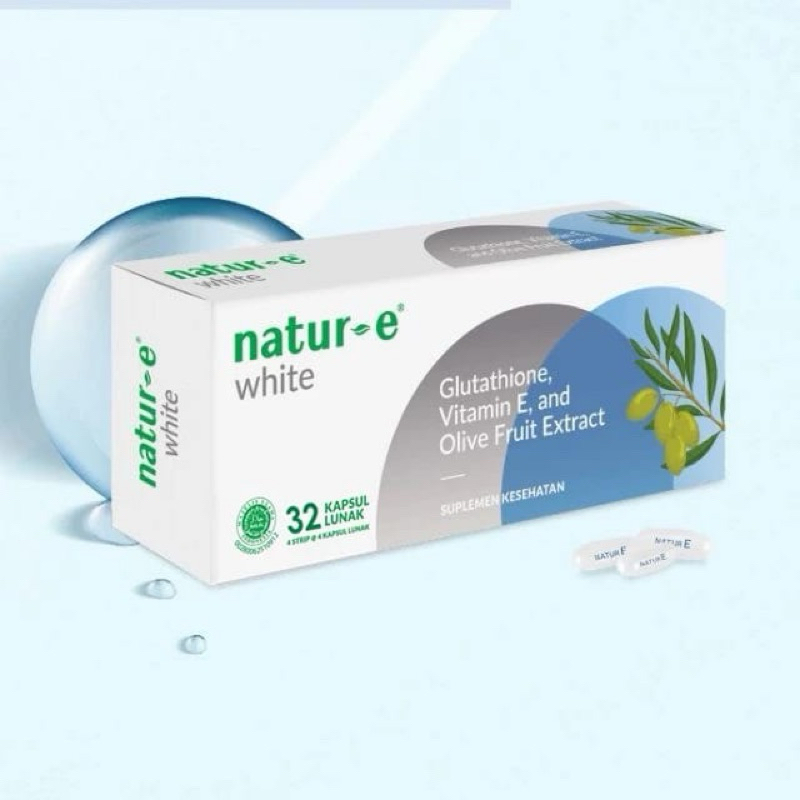 Jual Natur-e soft capsule white 32's 100 original | Shopee Indonesia