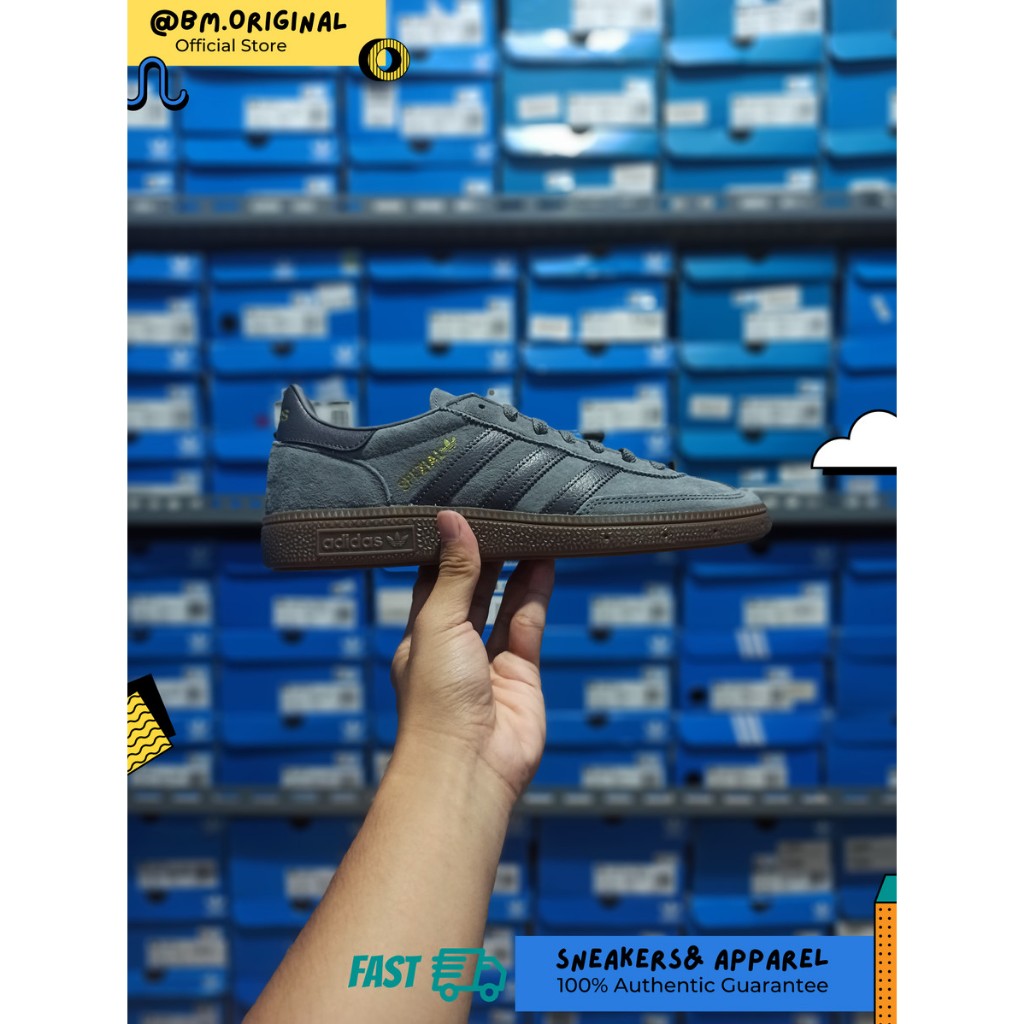 Jual Adidas Spezial Handball Grey Gold Metallic Gum ID8780 | Shopee ...