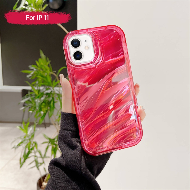 Jual Casing Ponsel Warna Pink Pantai Casing Lunak Seni Kain Casing ...