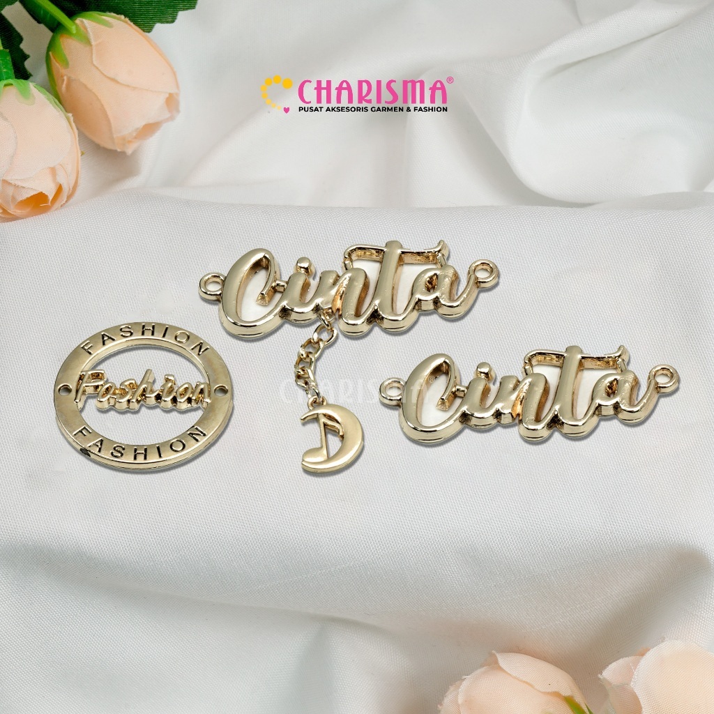 Jual Charisma Label Plat Besi Motif 7 - Label Tag Besi / Plat Hijab ...