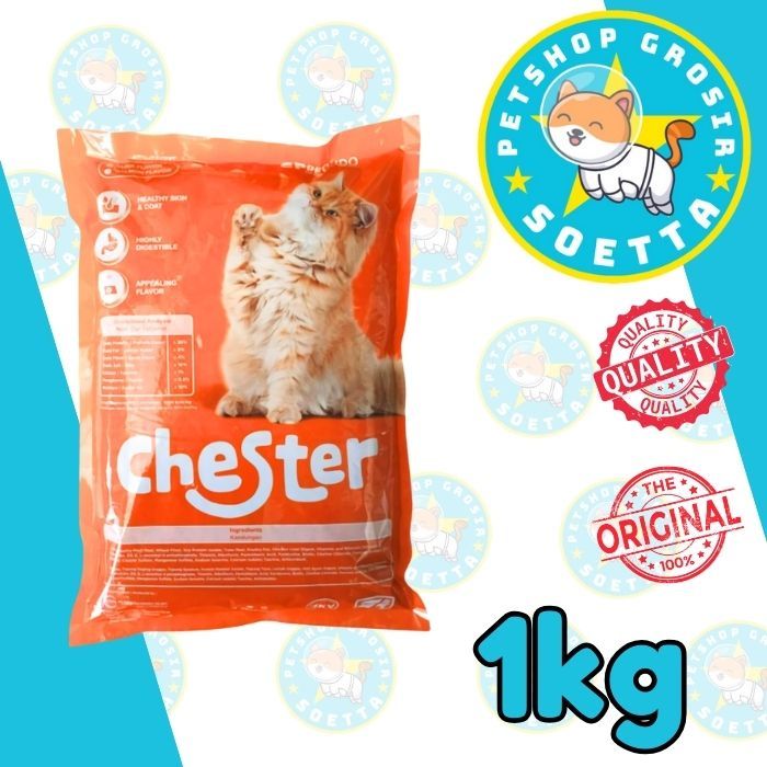 Jual CHESTER makanan kucing 800 Gram FRESH PACK CHESTER CAT FOOD ...