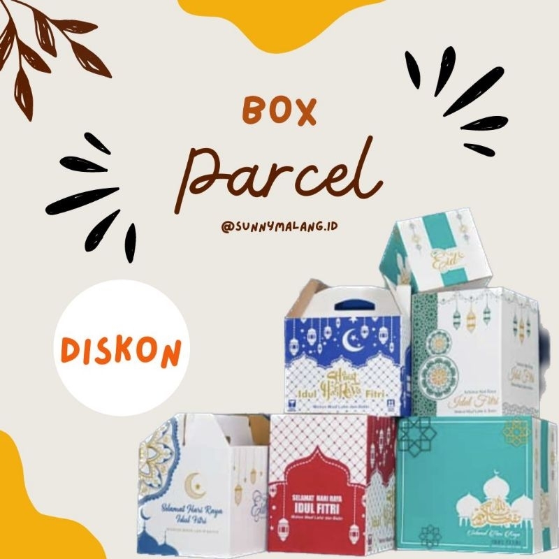Jual BOX PARCEL EXCLUSIVE MUBARAK EID FITRI (HAMPERS KARDUS LEBARAN ...