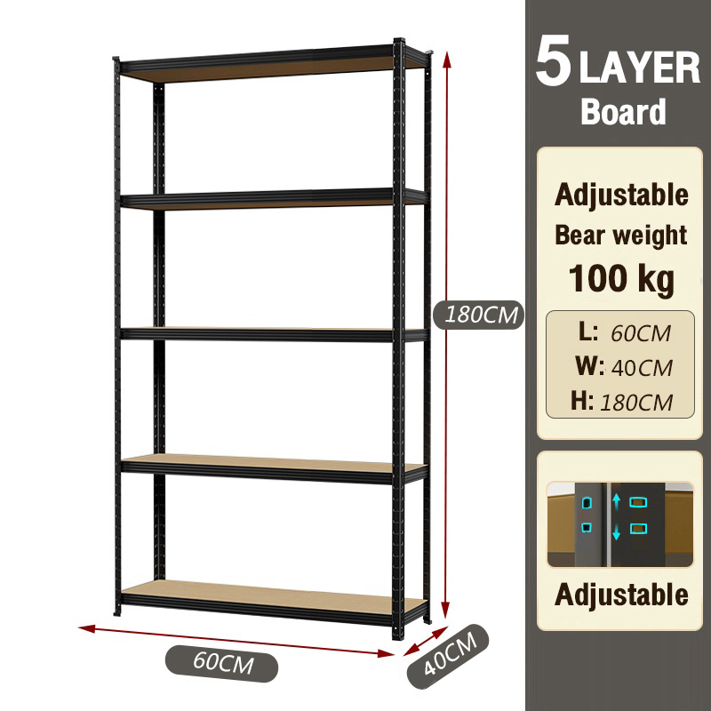 Jual Rak 3/4/5/6 Susun Rak Besi Siku Lubang Rak Gudang Rak Buku ...