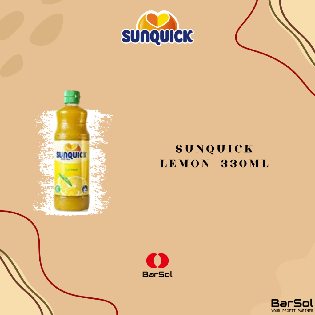 Jual Sunquick Lemon 300 Ml - Barsol Indonesia | Shopee Indonesia
