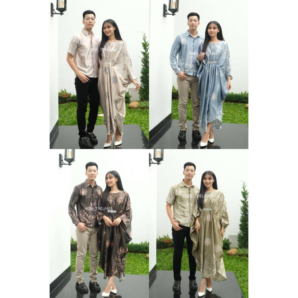 Jual Gendis Batik Kaftan Set Available Couple Lebaran Idul Fitri ...