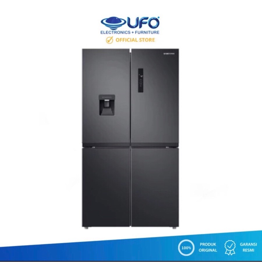 Jual SAMSUNG Kulkas RF48A4010B4 Multi Door Twin Cooling Dispenser 511L ...