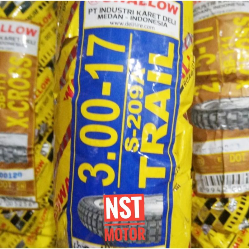 Jual Ban Luar Semi Trail 300-17 S209 Swallow Ban Luar Honda Win Custom ...