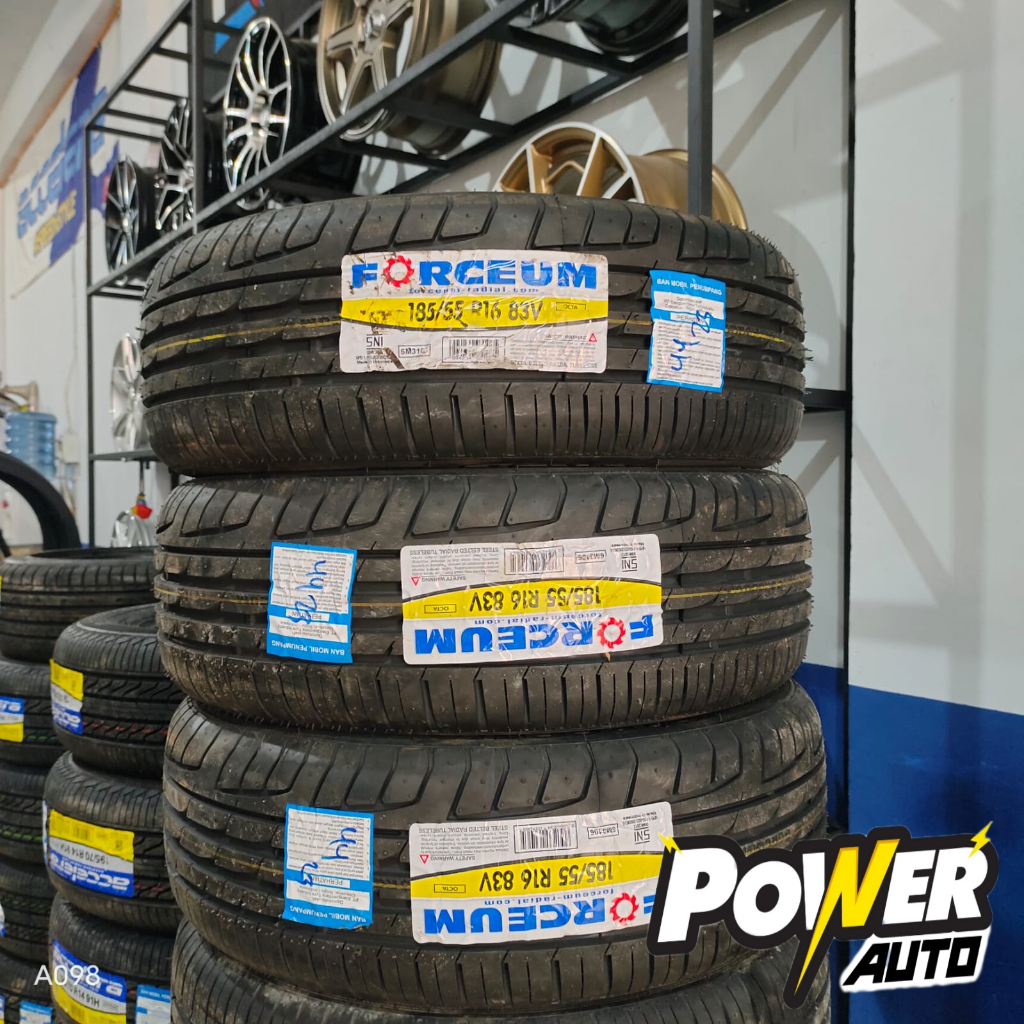 Jual Ban ring 16 tubles ukuran 185/55 r16 merk Forceum tipe Octa ...