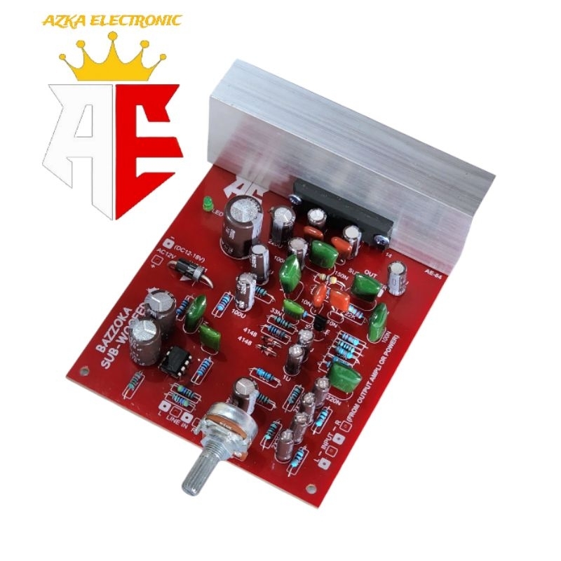 Jual Kit Power Subwoofer Bazzoka 12V DC AC AE-84 | Shopee Indonesia