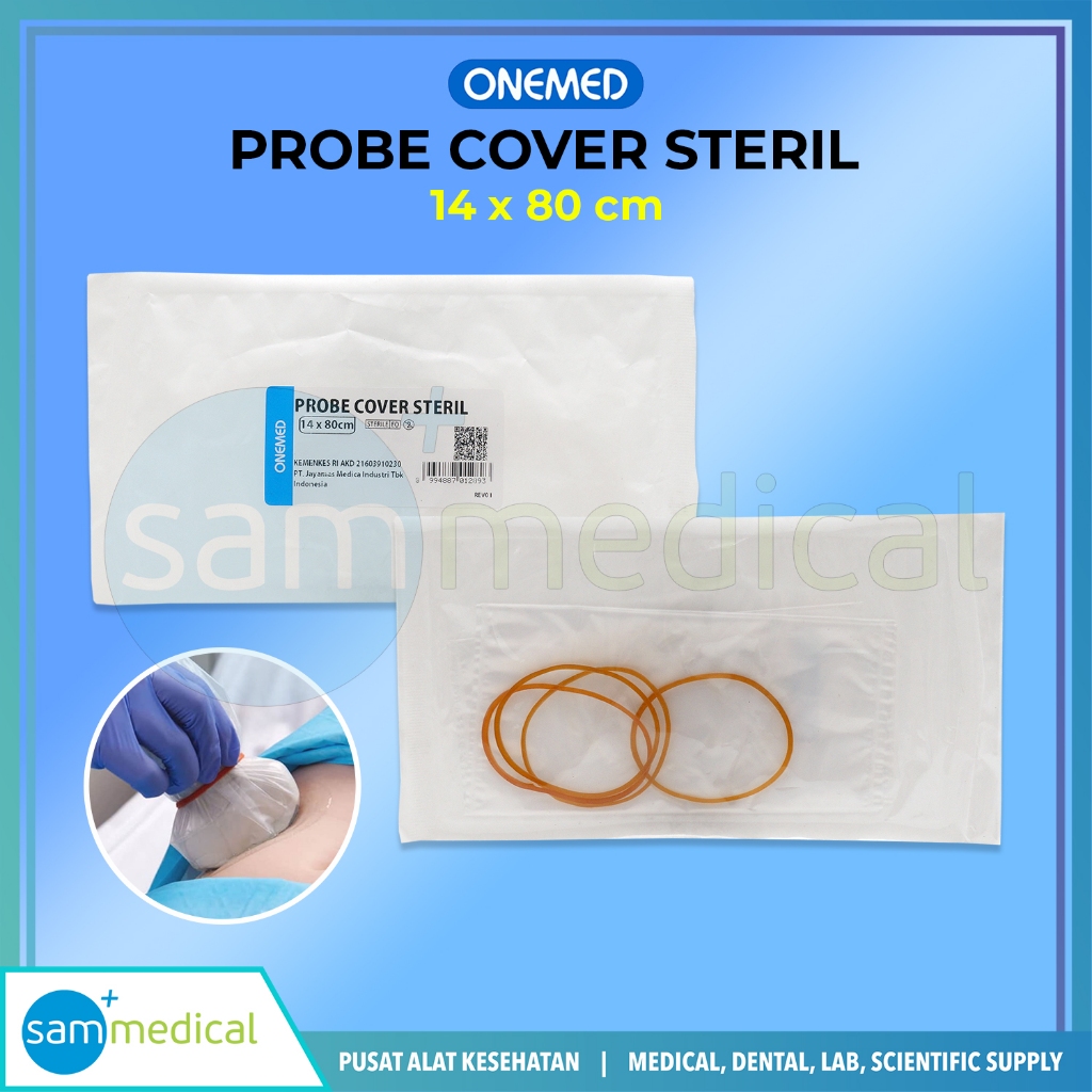 Jual OneMed Probe Cover Steril 14x80 cm / probe mesin USG | Shopee ...
